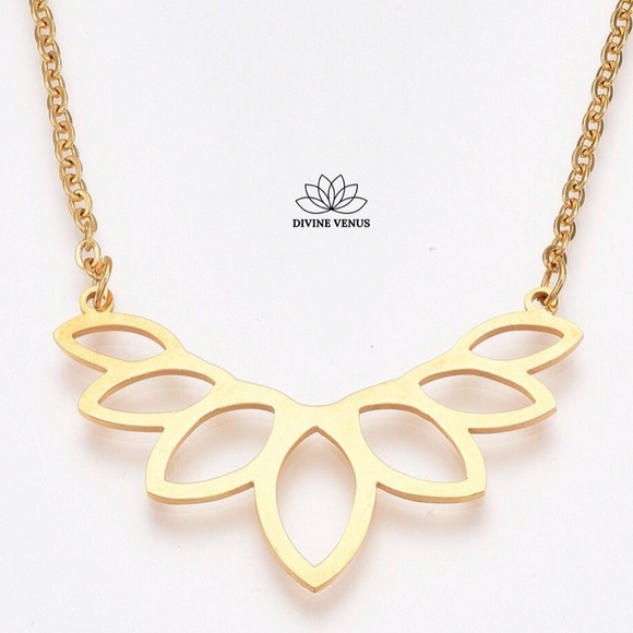 Divine Venus ™ | Jewelry | Lotus Necklace | Poshmark